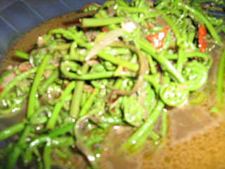 DAYANG KEK LAPIS SARAWAK: Midin Goreng Belacan