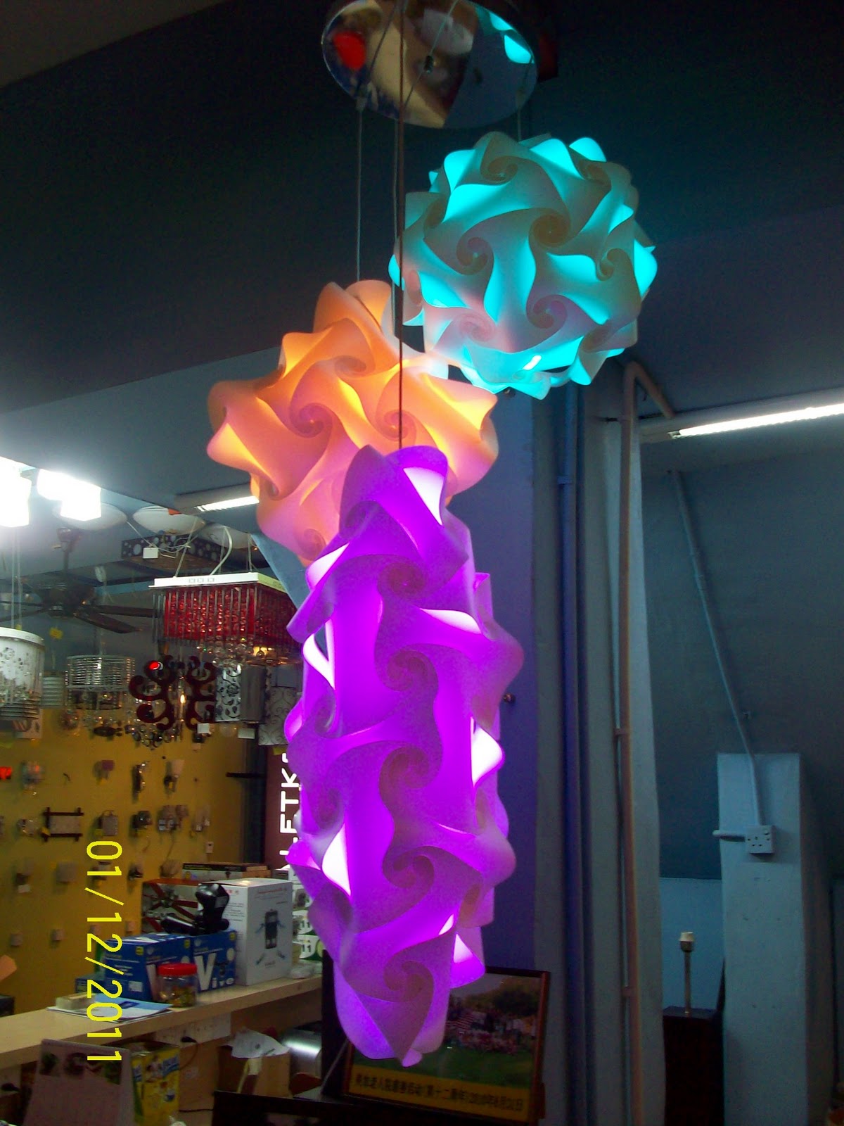 VLightDeco IQ Light Puzzle Pendant Jigsaw Lamp Styles: IQ Puzzle Jigsaw ...