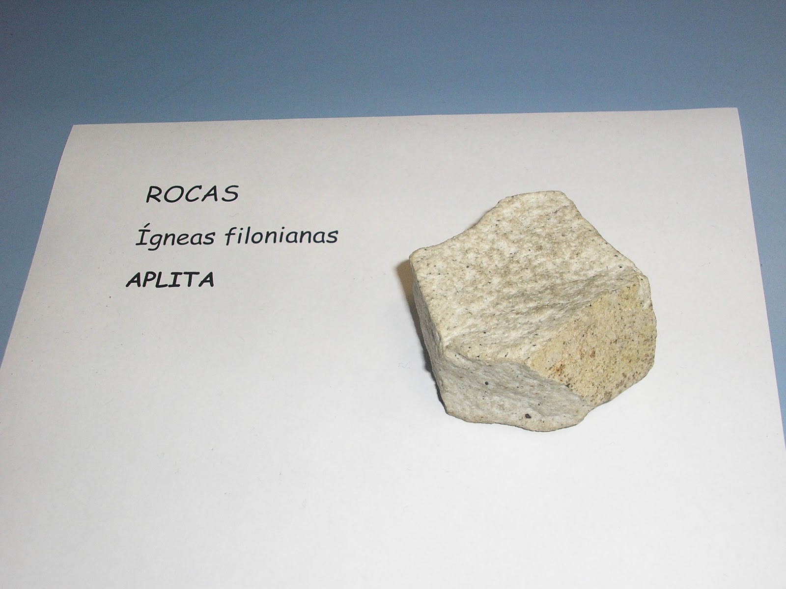 Geología: Aplita