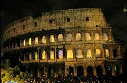 Cool Videos: Colosseum on Fire