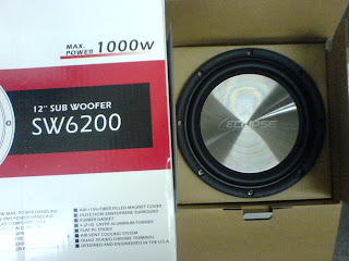 Store's Counter: Eclipse SW6200 12inch Subwoofer