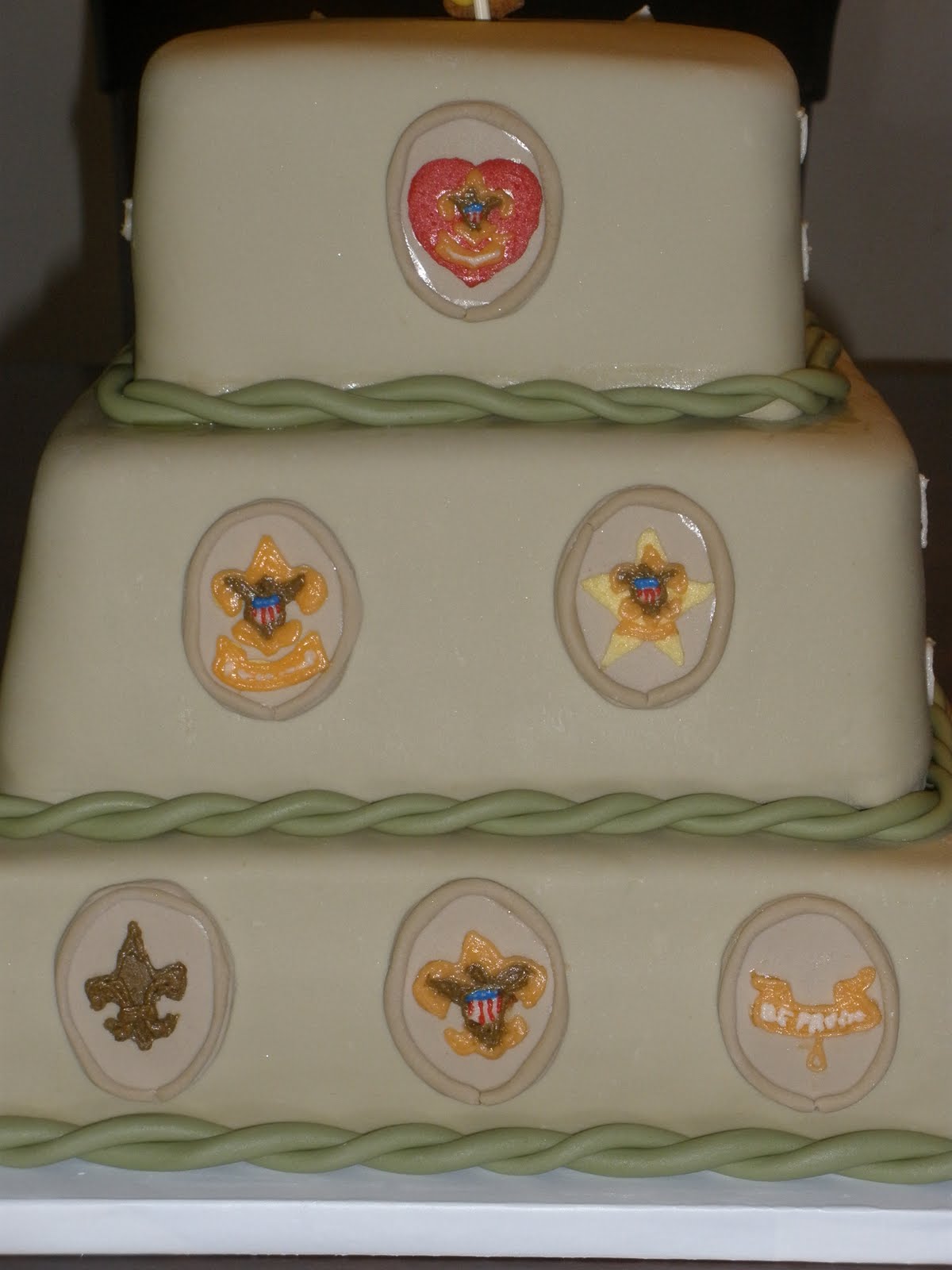It's a piece of cake: Boy Scout Eagle Award cake