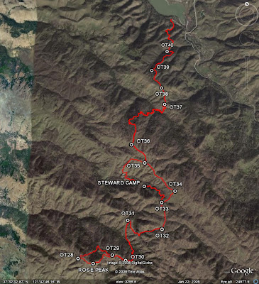 My Hiking: Ohlone Wilderness Trail