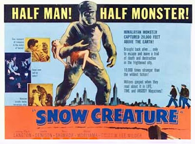 13: THE SNOW CREATURE / Planet Filmplays - 1954 / Music by Manuel Compinsky