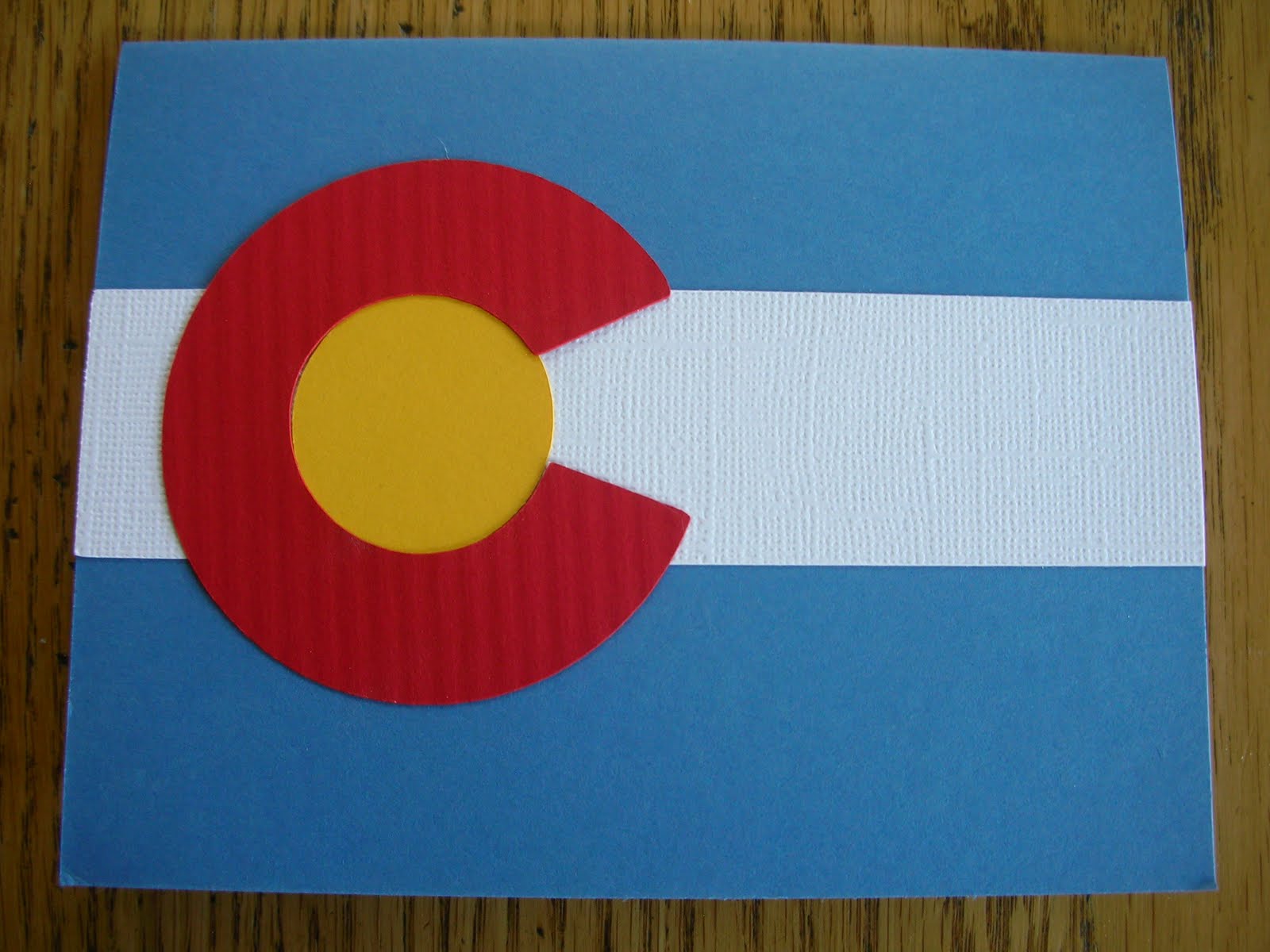 Mom 'N Dot Scrapbooks: State Flag Cards