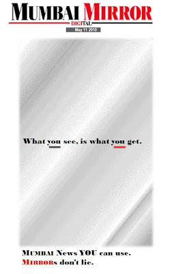 Say What: Mumbai Mirror Ads || Brandpotion.com Competition