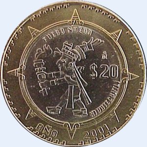Mexico Commemorative Coins: 20 Pesos Denominations | Bimetallic Coins ...