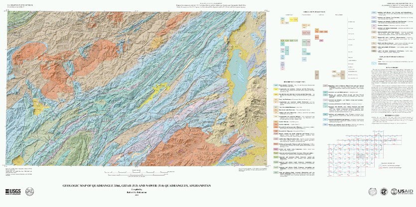 Rapid Uplift: Geological Map Resources Of Afghanistan