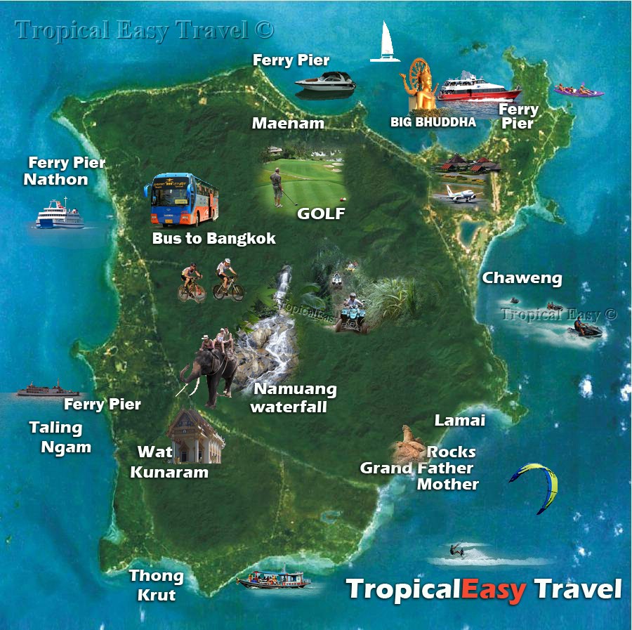 THAILAND TOURIST DESTINATIONS: SAMUI