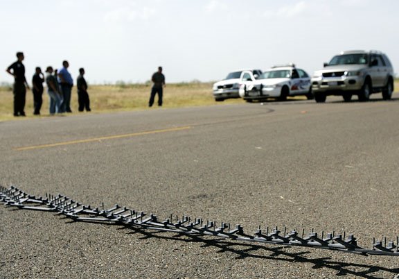 Life through the Lens: San Juan Police Department Spike Strips