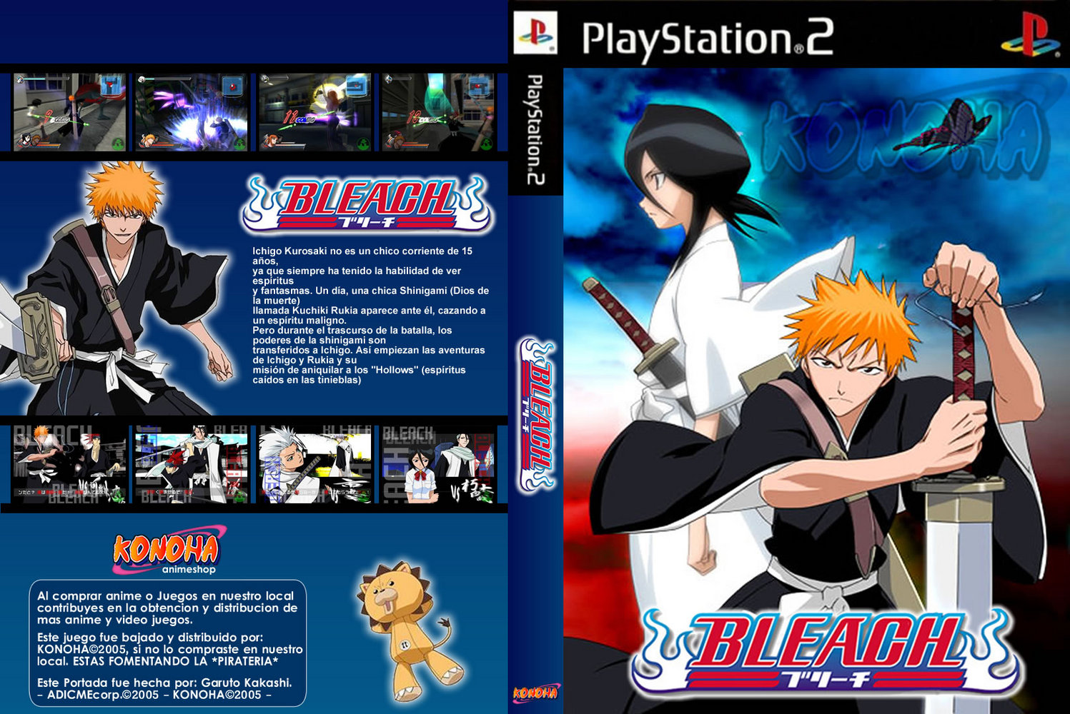 Bleach: Erabareshi Tamashii PS2 | The M o o n