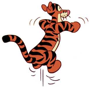 Meaninless Meandering from a Madmother: Tiggers Love to Bounce!