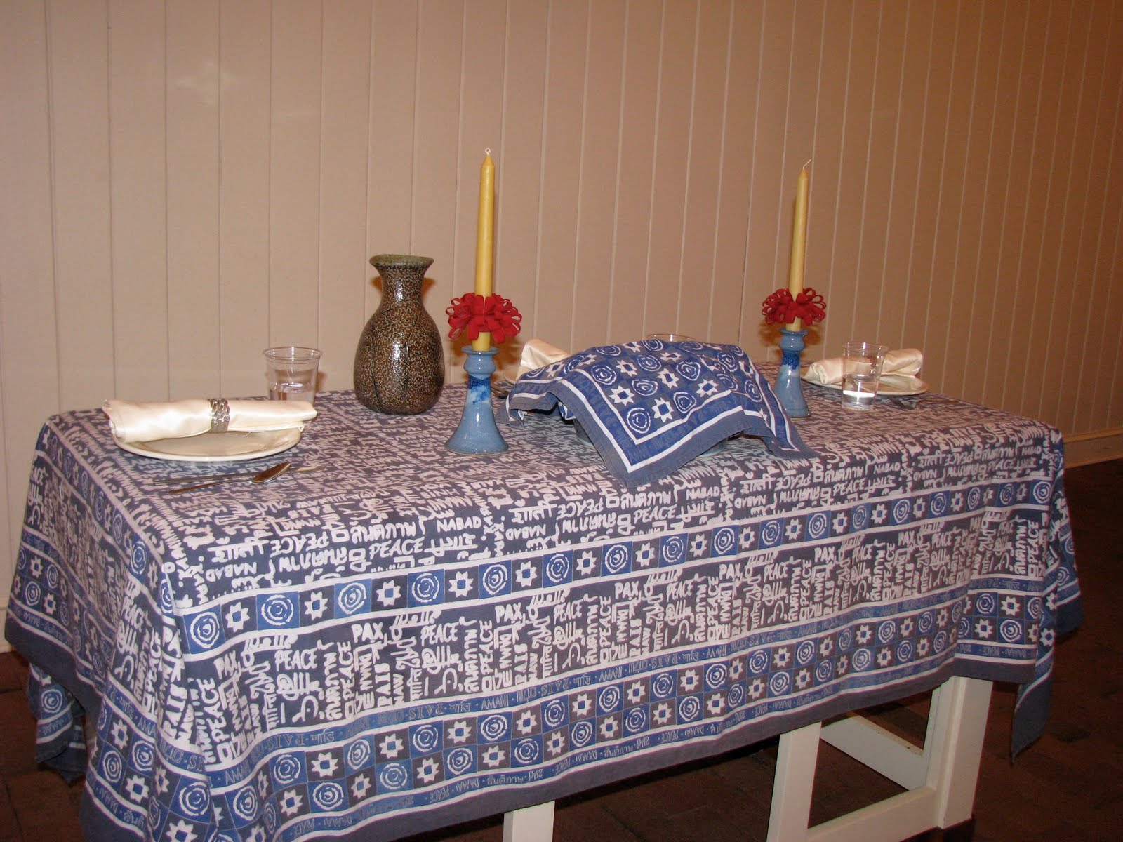 Communion Table Decorated on Pinterest | Communion, Google and Colorado ...