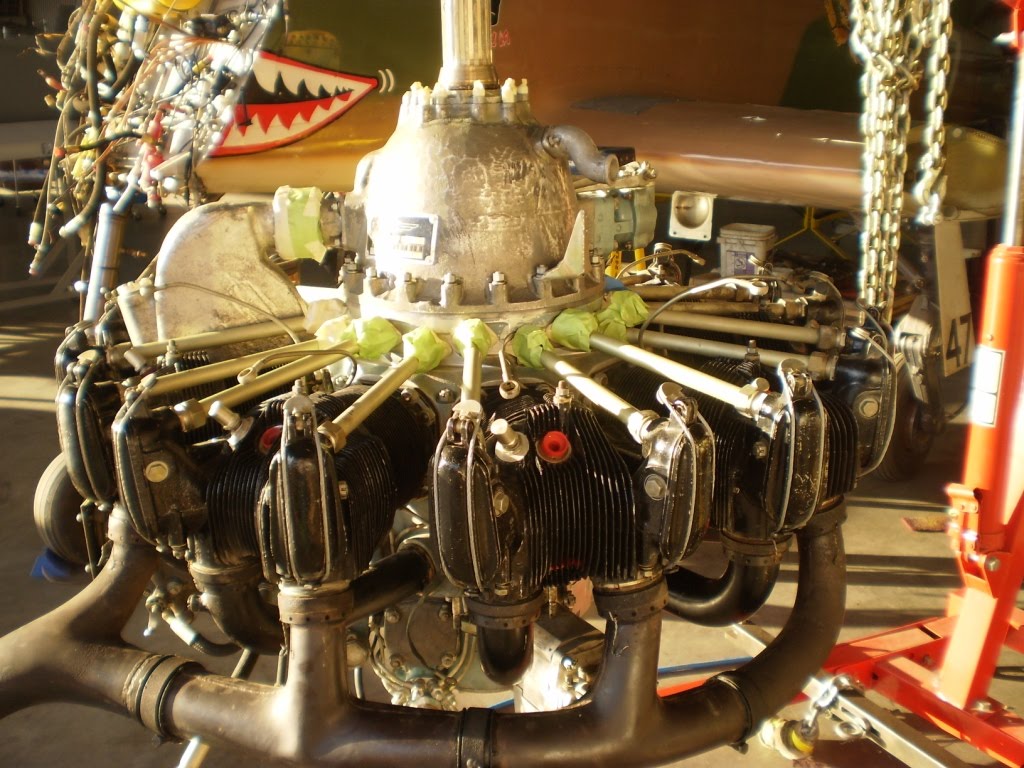 Worldwide Warbirds, Inc. Nanchang CJ-6 Partial Restoration: Engine Clean Up