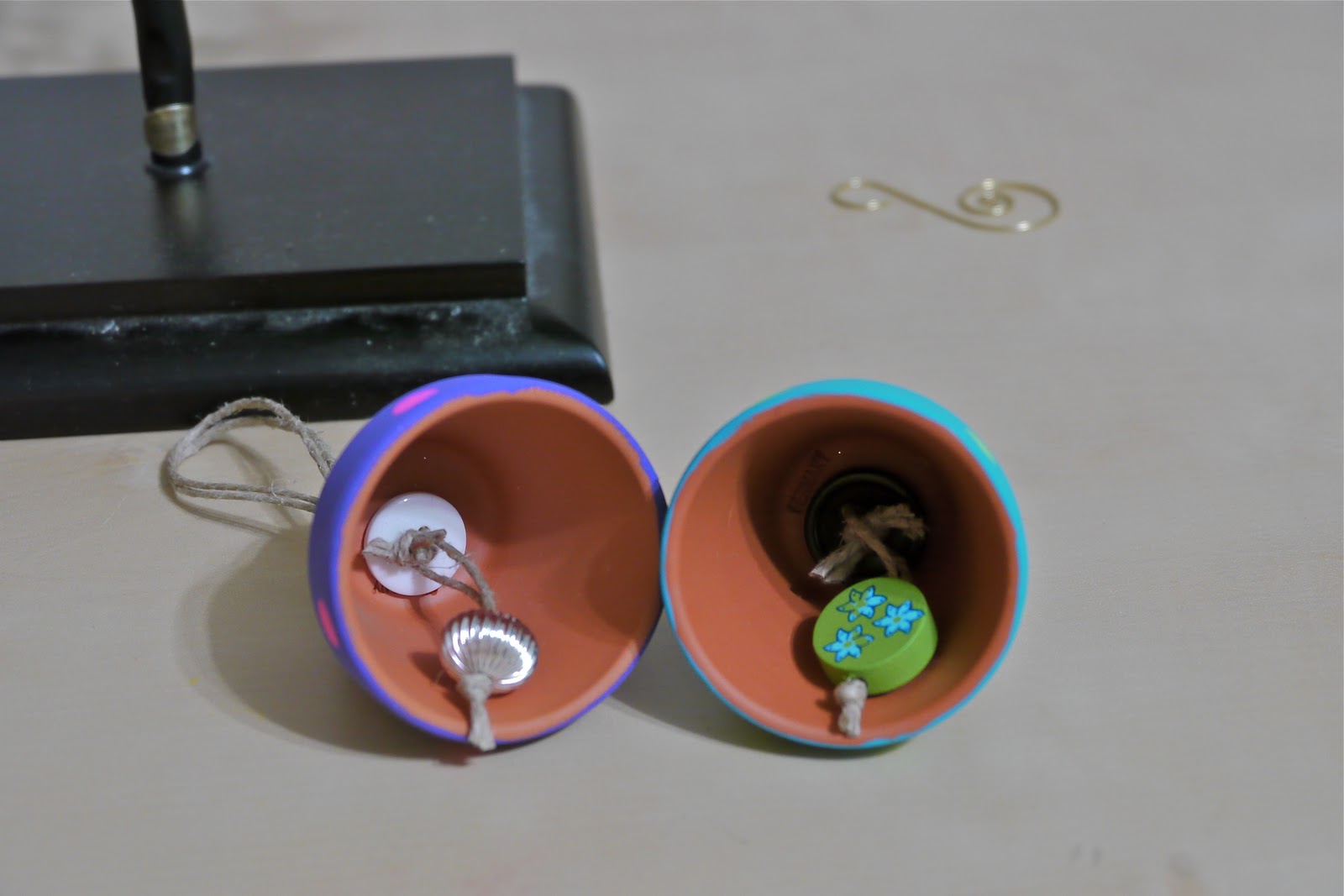 Full of Craft: Ornament Month! Flower pot bells