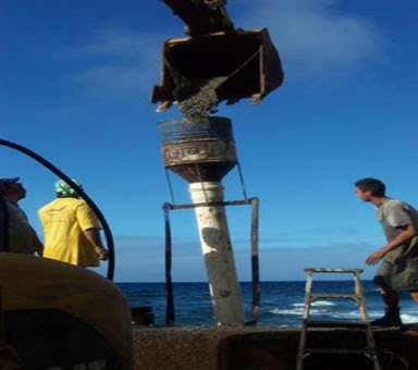 civil engineers today: Method of underwater concreting - Tremie method