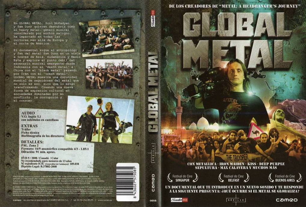 DVD MUSICALES: GLOBAL METAL