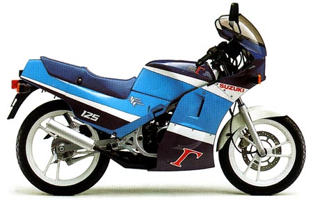 Below 300cc: Suzuki RG125