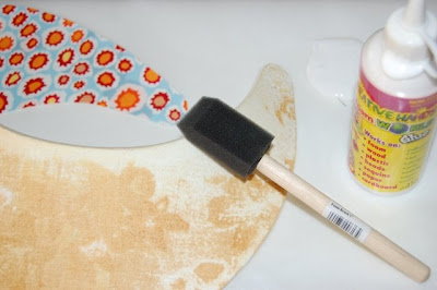 Junie Moon: Fabric-covered Foam Visor Tutorial