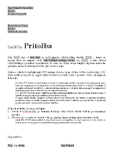 Otročarije - blog: Pritožba za vrtec