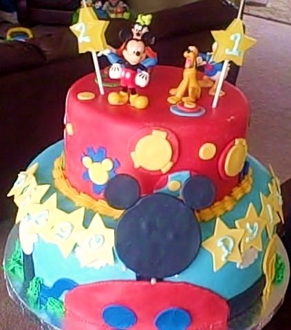 Kari's Cakeventures: Utah Childrens Birthday Cakes -Mickey Mouse ...
