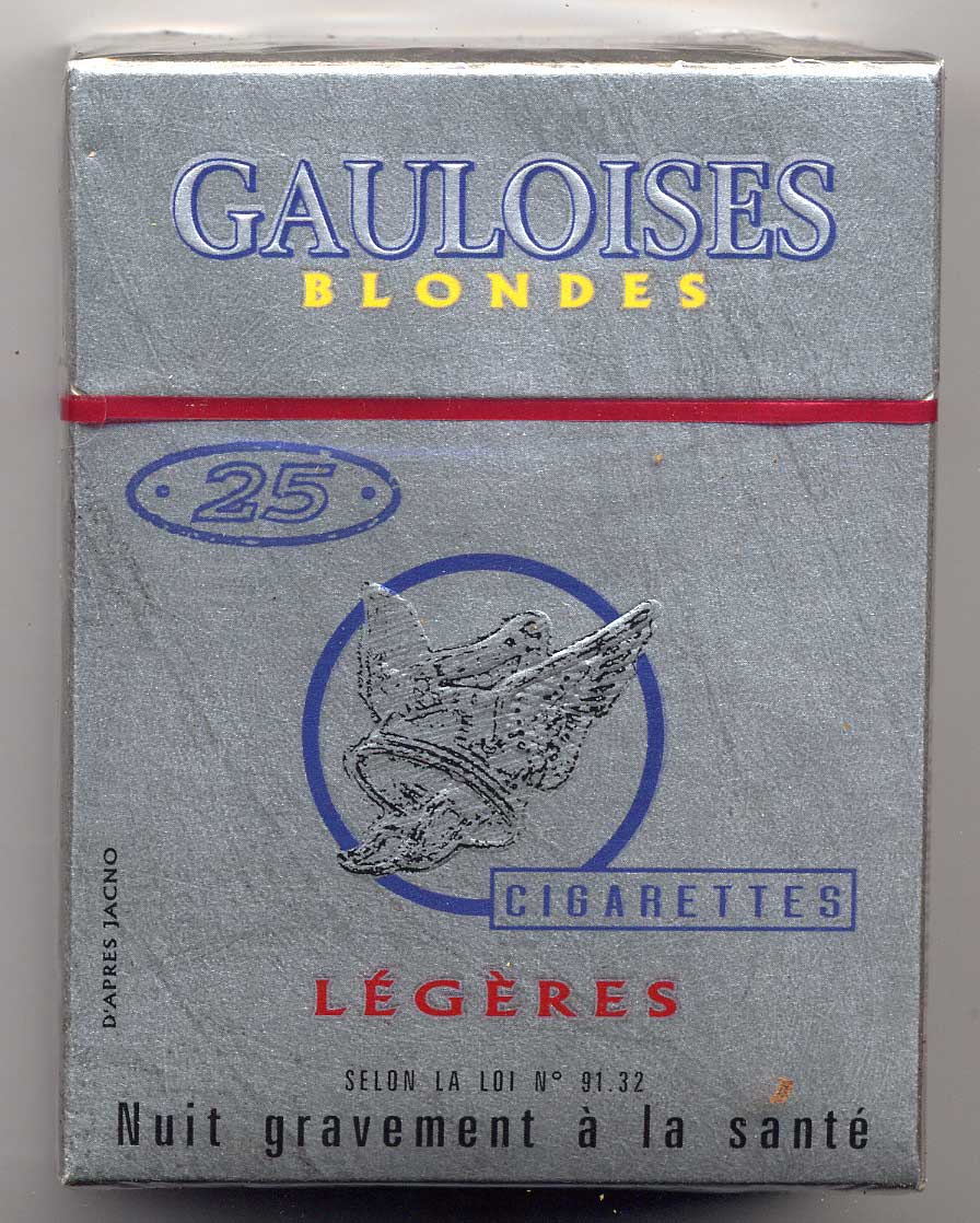 Gauloises 100 ans de design de marque !: Lancement des Gauloises ...