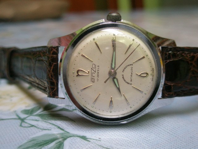 GilaJam: Enzo 17 Jewels Swiss Watch (Sold)