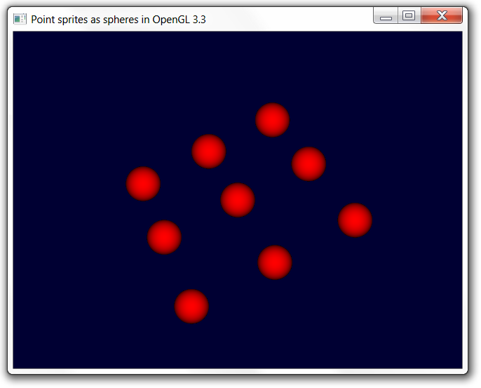 An Eye Into My World Tricks Thoughts Ideas Solutions Point Sprites As Spheres In Opengl33