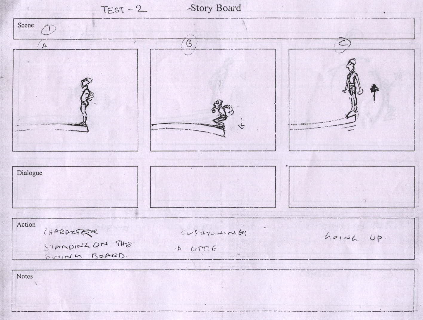 ANIMATION IS MY LIFE: Animation Story Boards