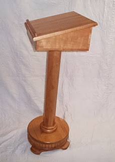 Ancient Faith Resources: Gospel Stand with lid that opens for storage