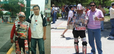 Monterrey, México: El Tecate Man en Monterrey México