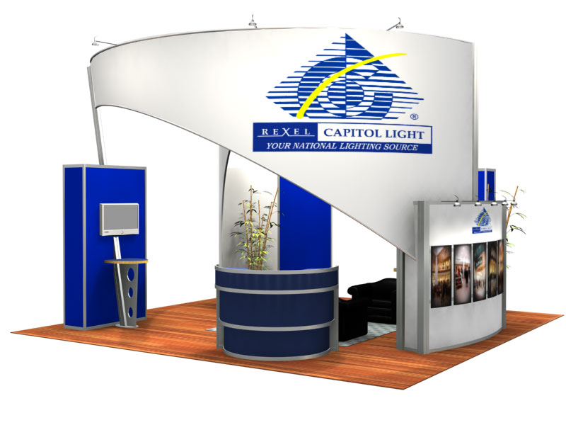 Trade Show Display Booths: Trade Show Display Rexel Capitol Light