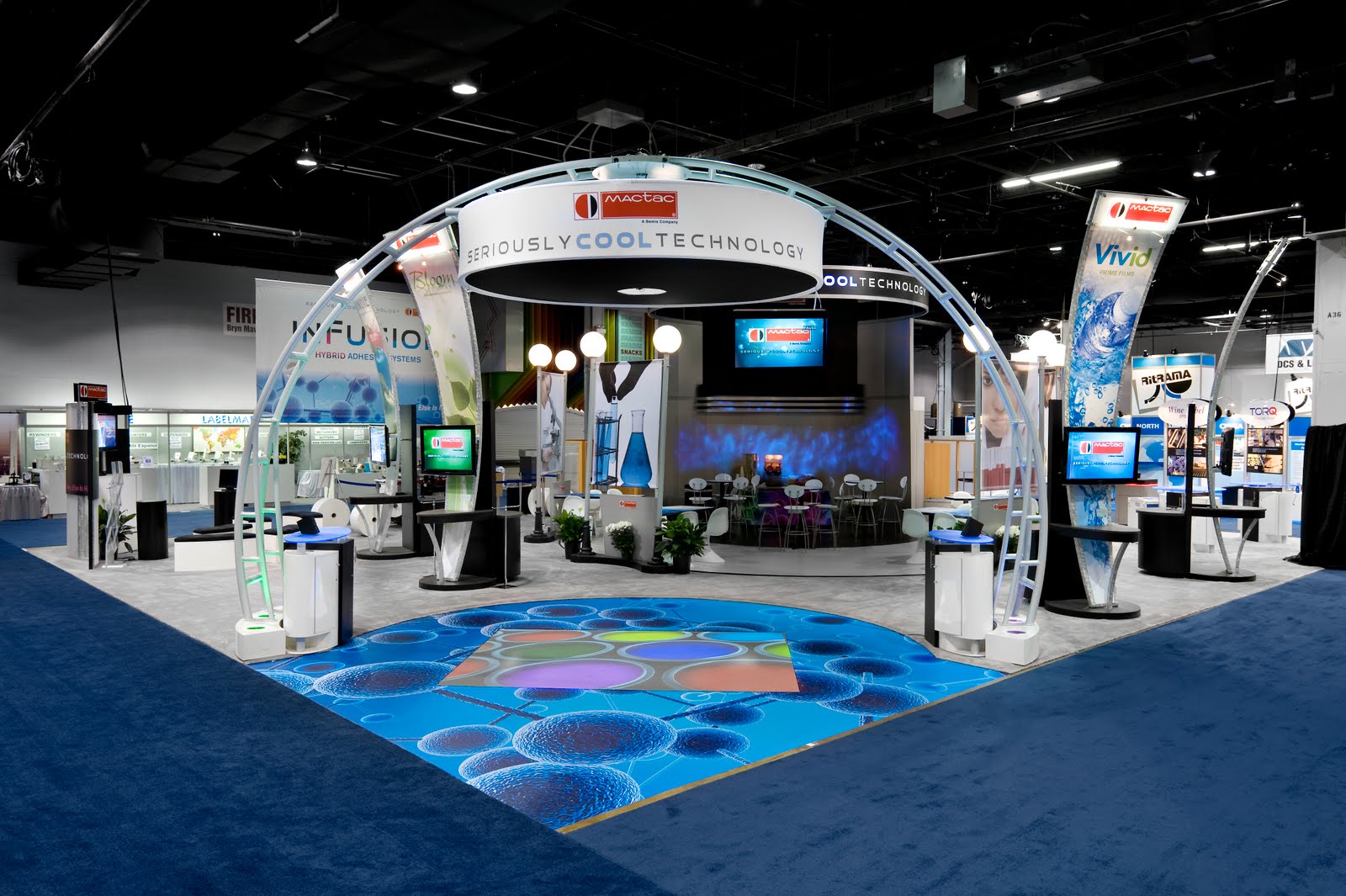 Trade Show Display Booths: Trade Show Display Seriously Cool Technology
