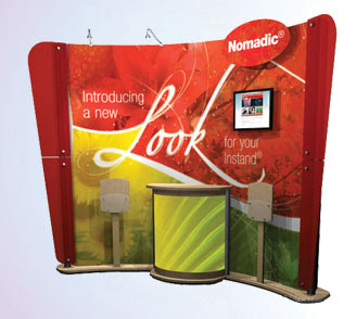 Trade Show Display Booths: Nomadic Pop Up Trade Show Display