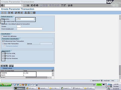 An SAP Consultant: ABAP - Creating transaction code for TMG