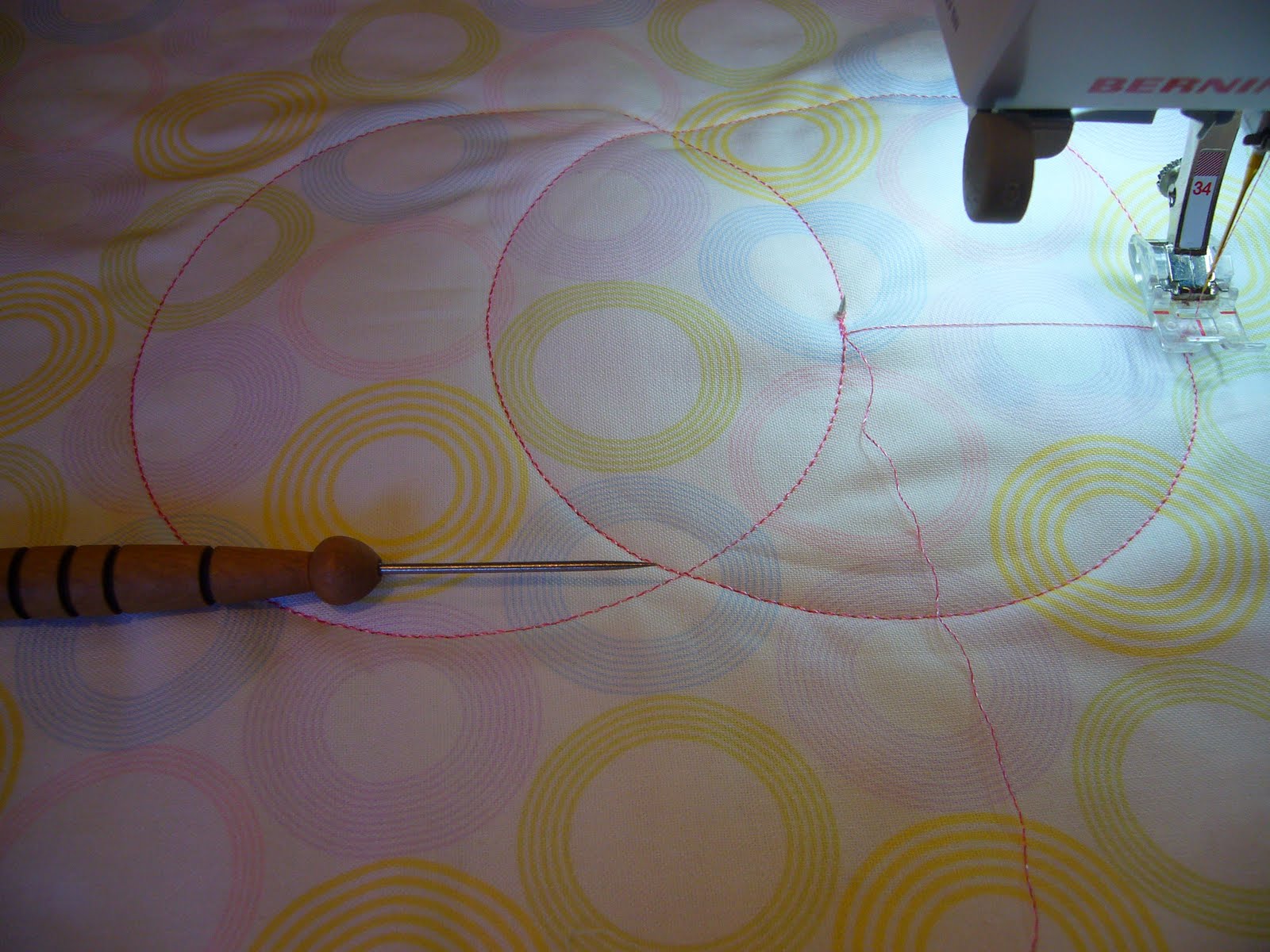 a thread from the edge: Spirograph Sewing