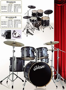 Welcome To The Guitar Store's Blog: Cadeson drums are set to ROLL with ...