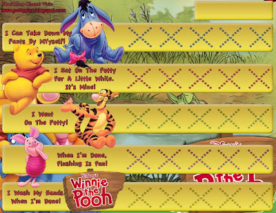 My Potty Plan: Winny The Pooh Free Potty Training Chart
