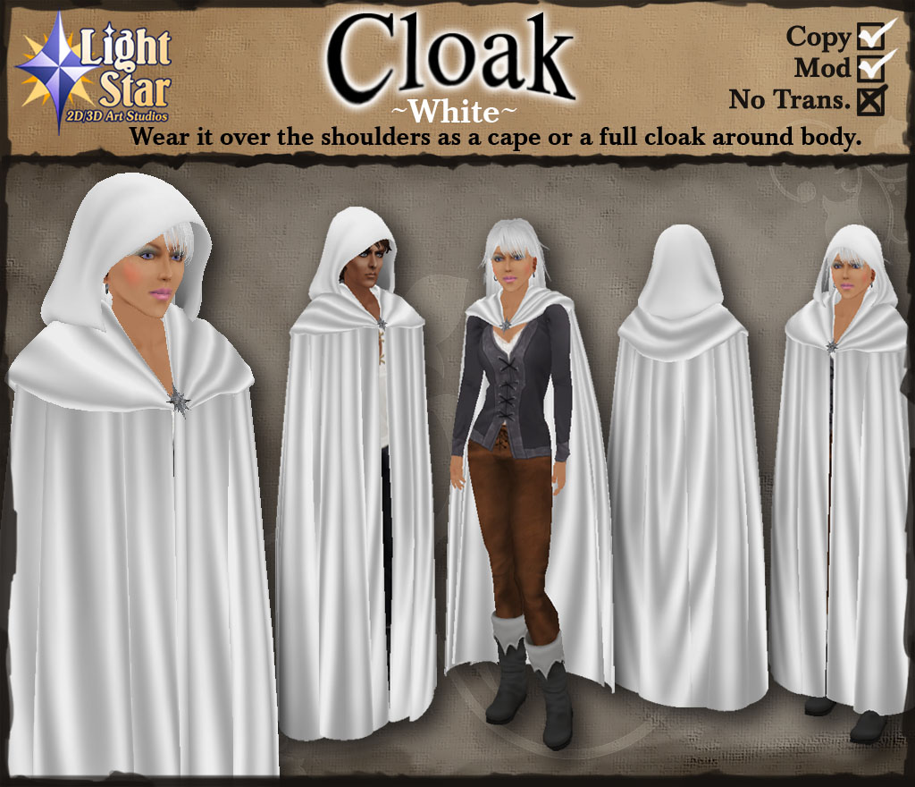 *LightStar Studios: Cloaks