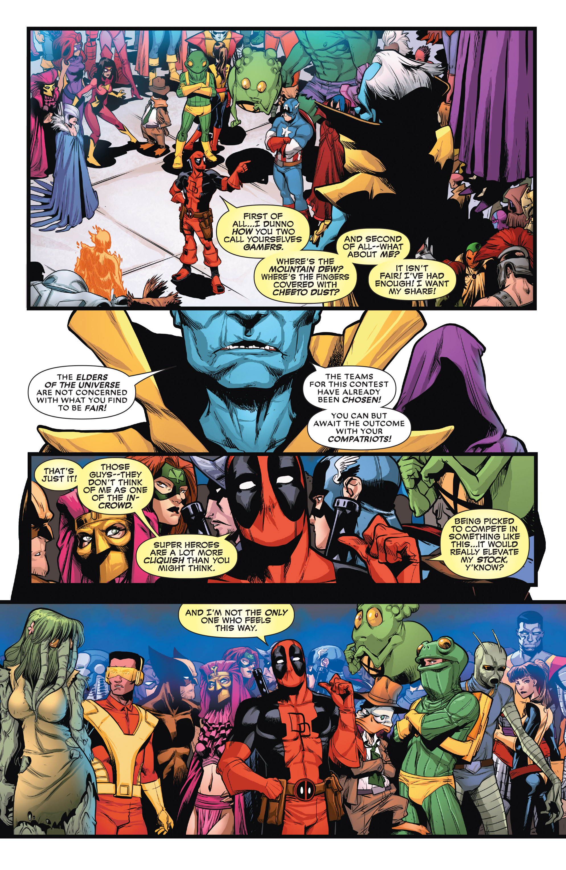 Read online Deadpool's Secret Secret Wars comic - Issue #1