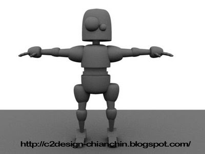 C2 animation: Simple robot design