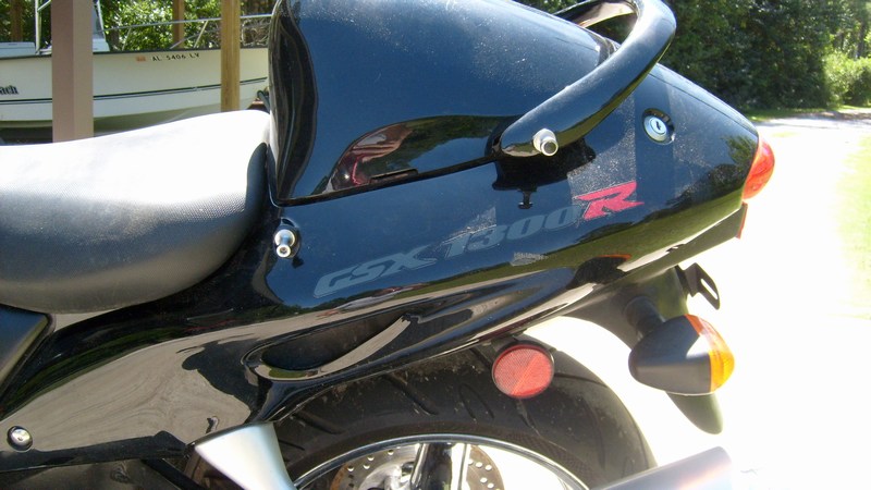 Collins Bike Sales: 2002 GSXR 1300 Hayabusa - Theft recovery $4000 - SOLD