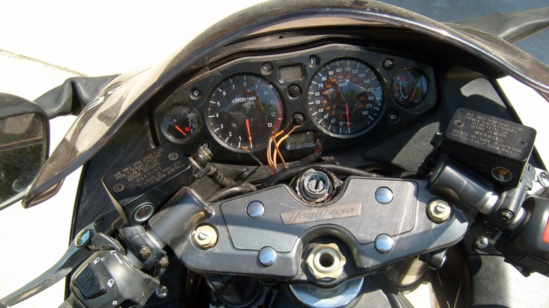 Collins Bike Sales: 2002 GSXR 1300 Hayabusa - Theft recovery $4000 - SOLD