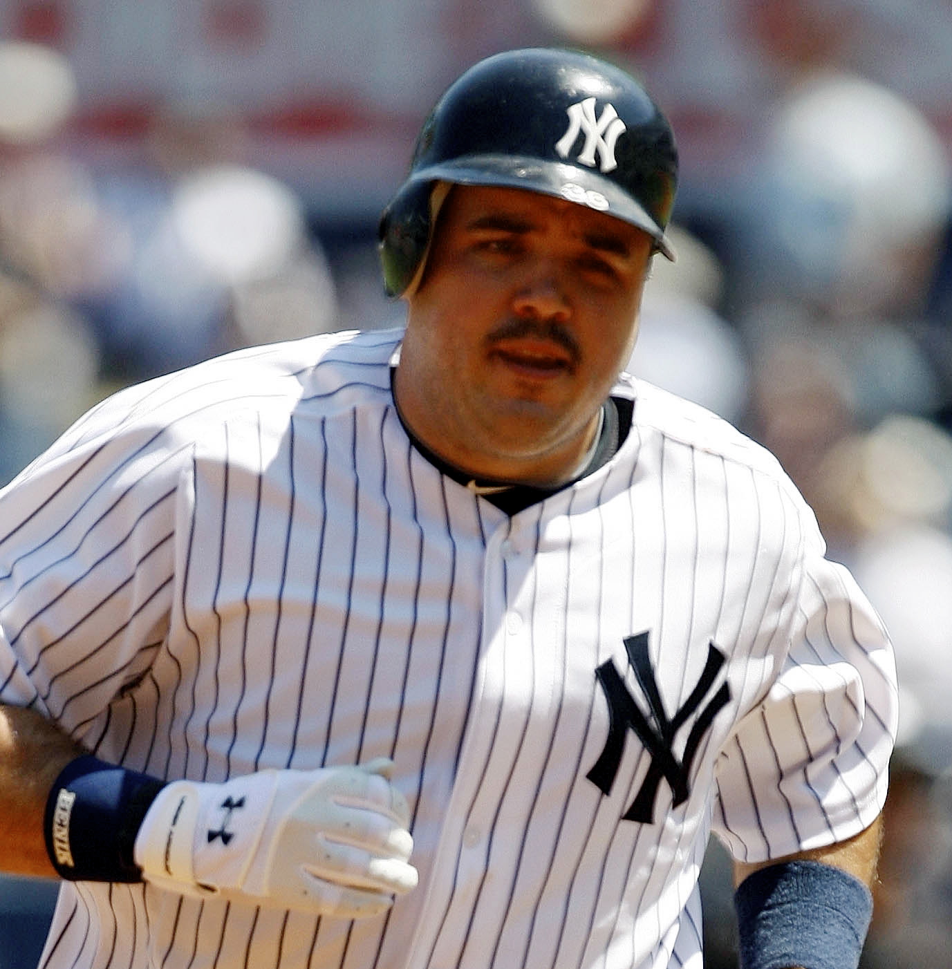 Giambi's 'stache was the best. Why don't any Yankees sport a mustache ...