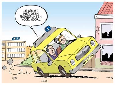 Hersenspinsels: De eerste rijles