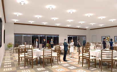 Renders de Salon de Usos Múltiples | Blog Goldman Renders 3D