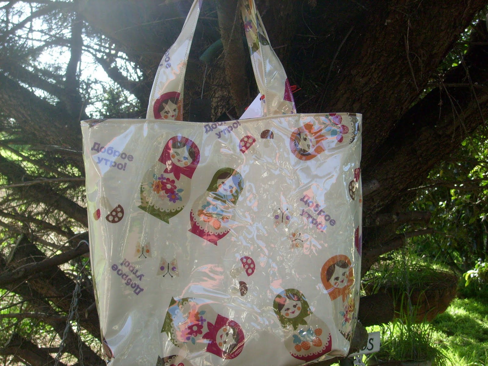 Marion Prime Designs: PLASTIC COATED BAGS