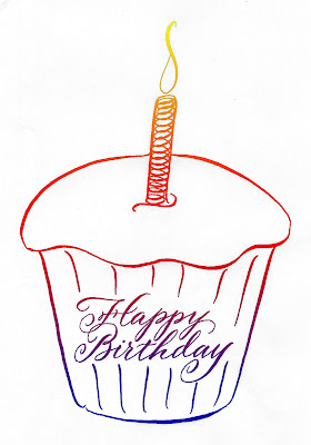 A Place To Flourish: Calligraphy Flourish Friday - Photoshop Elements