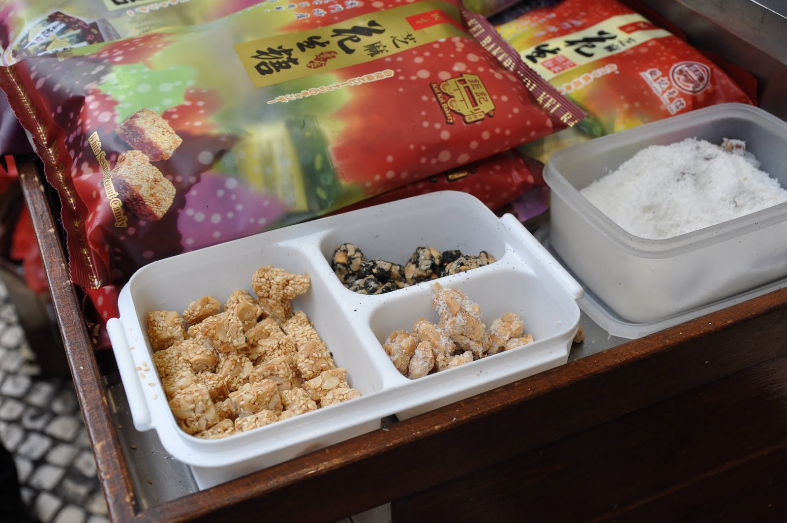 Macau - Snack Street at Senado Square
