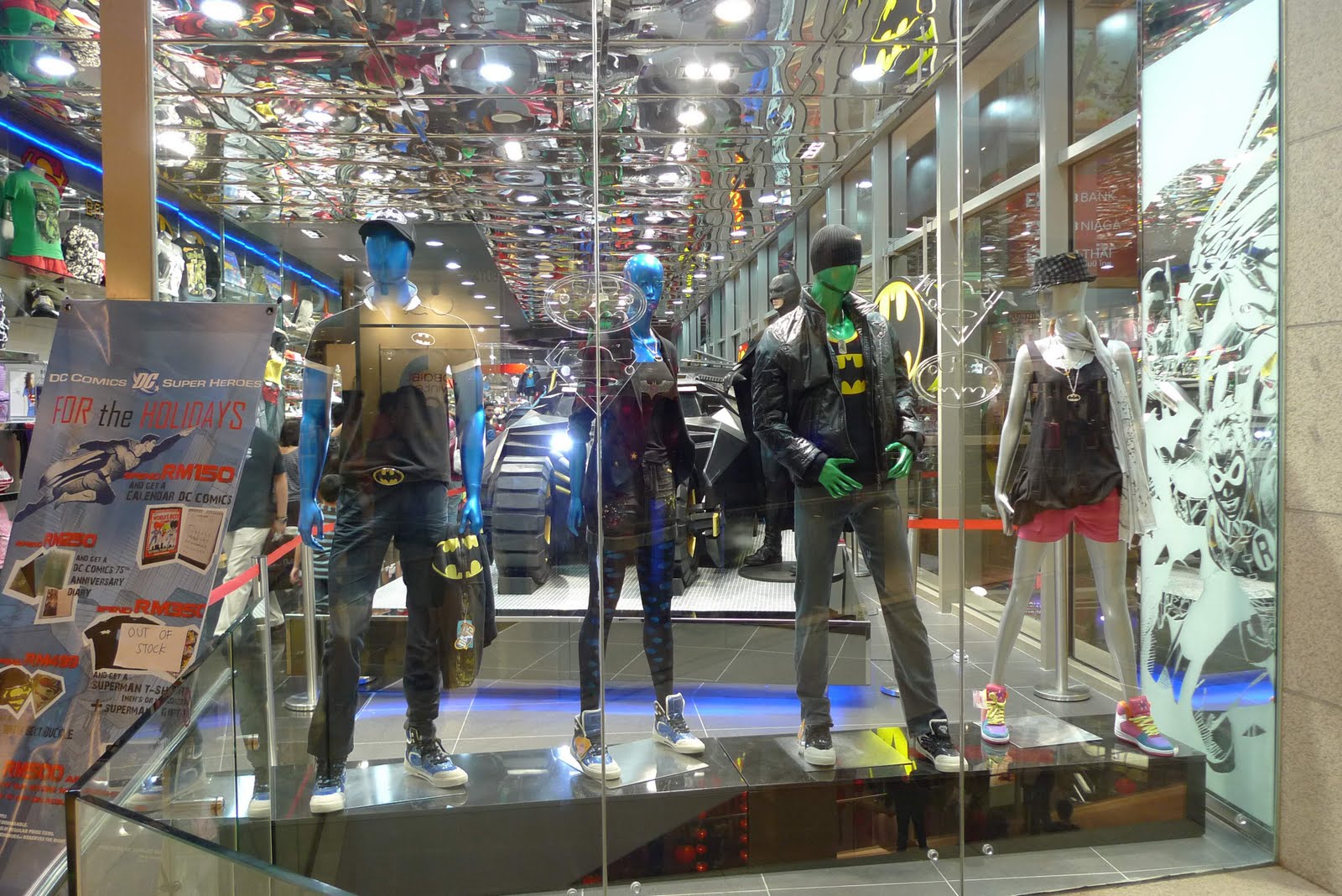 Kuala Lumpur 2011 - DC Comics Concept Store